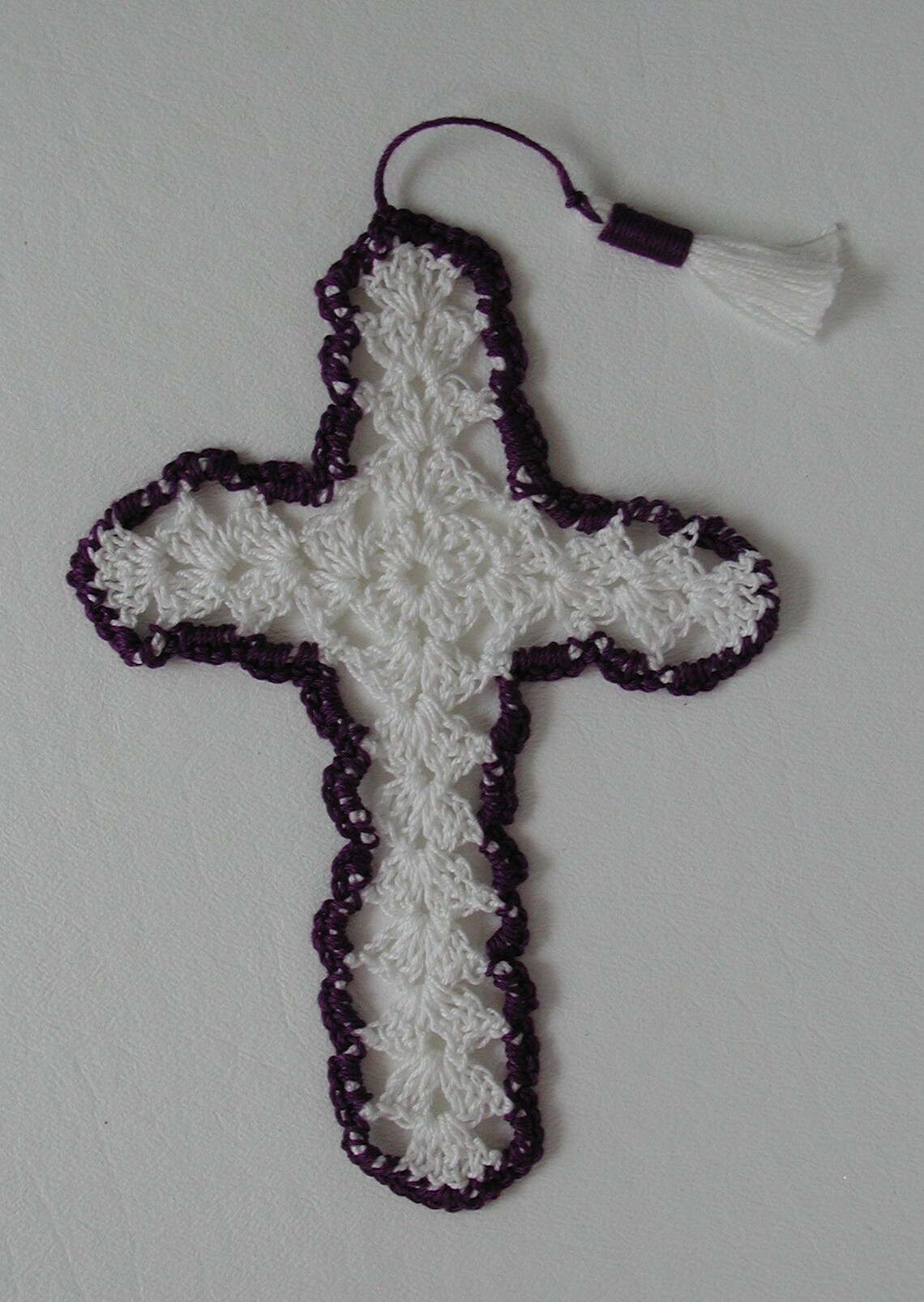 Book Marker Cross Cross Book Marker Crochet Crosses | Etsy