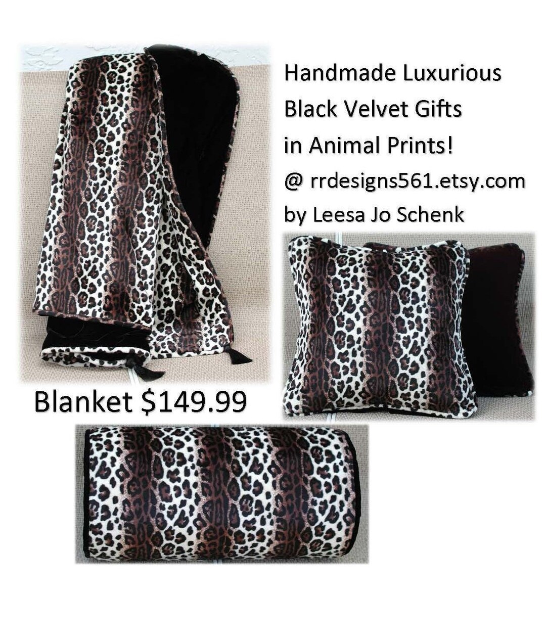 Leopard Throw Blanket, Leopard Animal Print, Black Velvet Blanket, Sofa ...