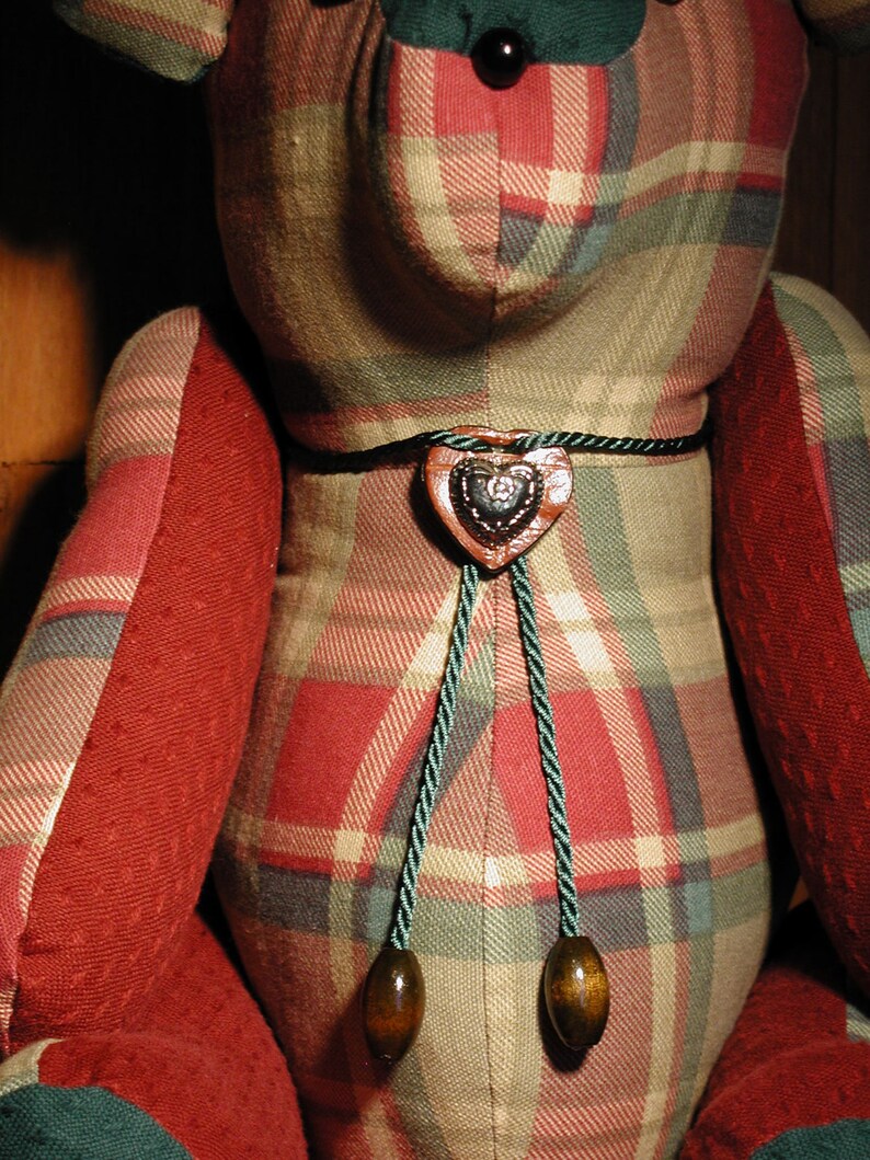 Plaid Teddy Bear Keepsake Teddy Bear Namesake Teddy Bears - Etsy