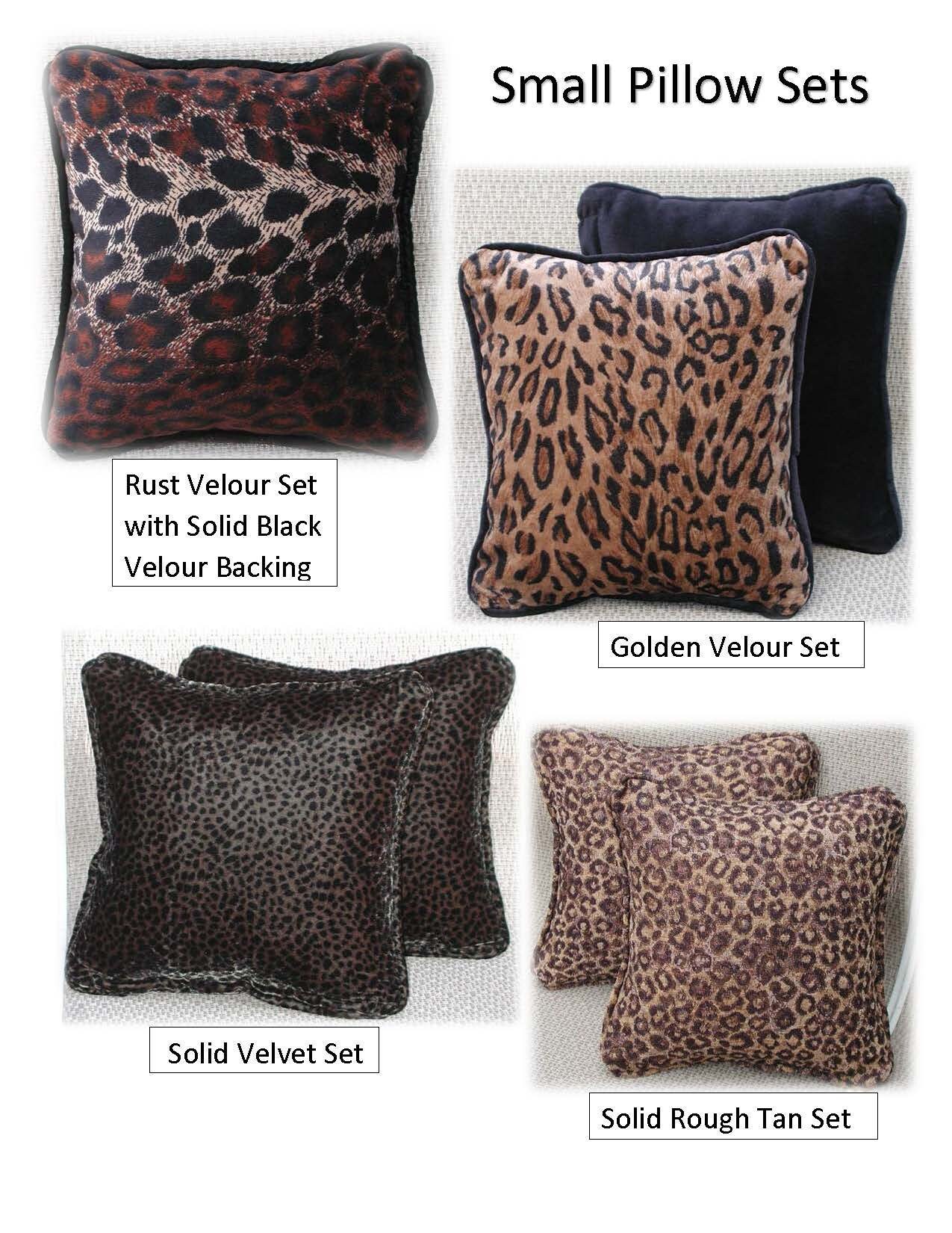 Animal Print Pillows Throw Pillow Sets Small Pillow Sets | Etsy