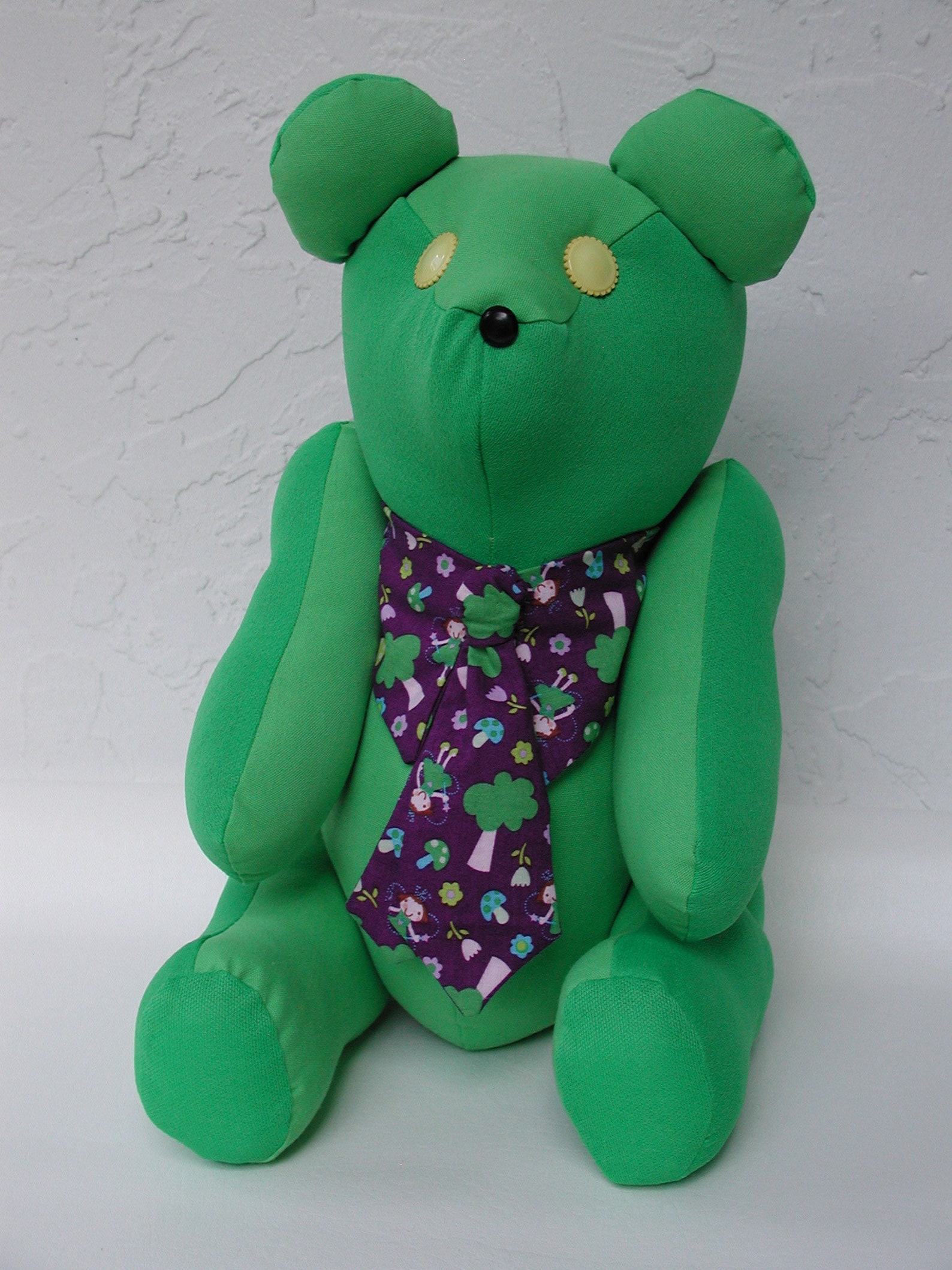 Buy Personalized Green Teddy Bear, Handmade Keepsake Gifts, Baby Shower ...