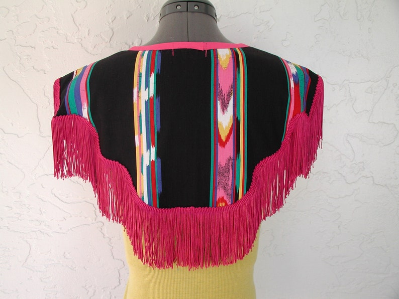Fringe Neck Collars, Western Neck Collar, Southwestern Collar, Pullover ...