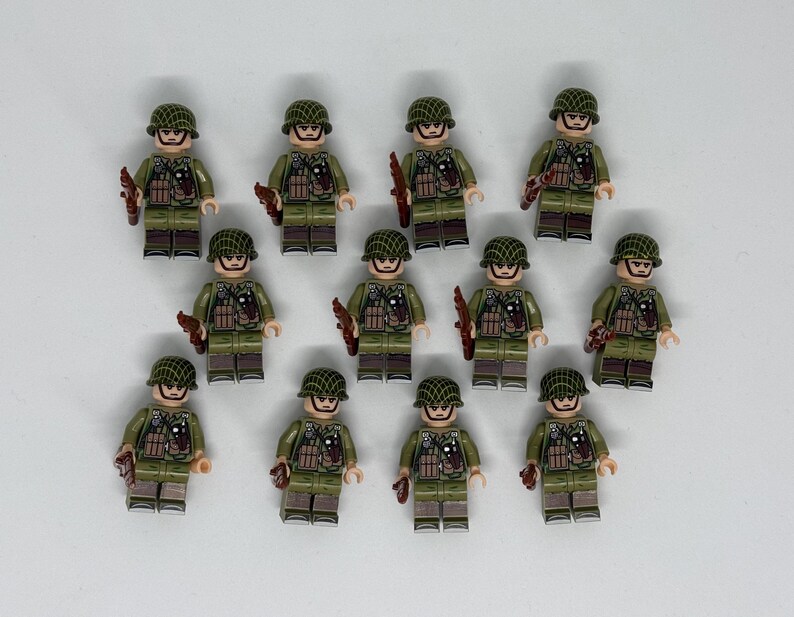 WW2 US Soldier Custom Minifigures - Etsy