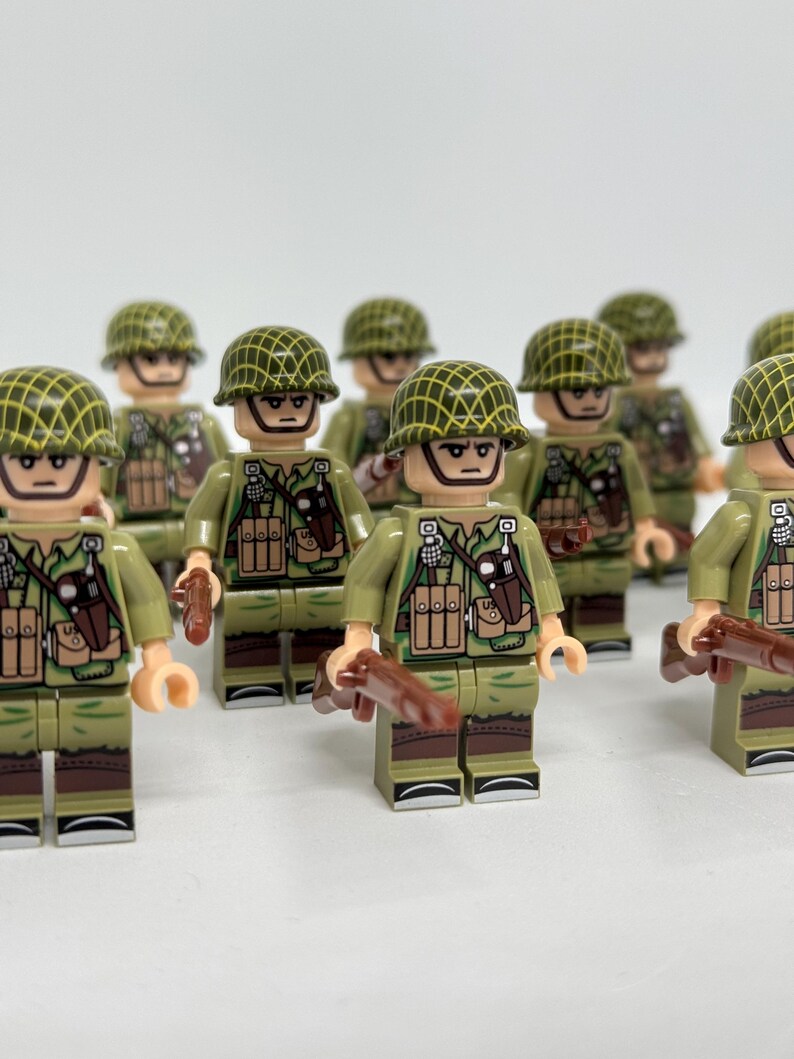 WW2 US Soldier Custom Minifigures - Etsy