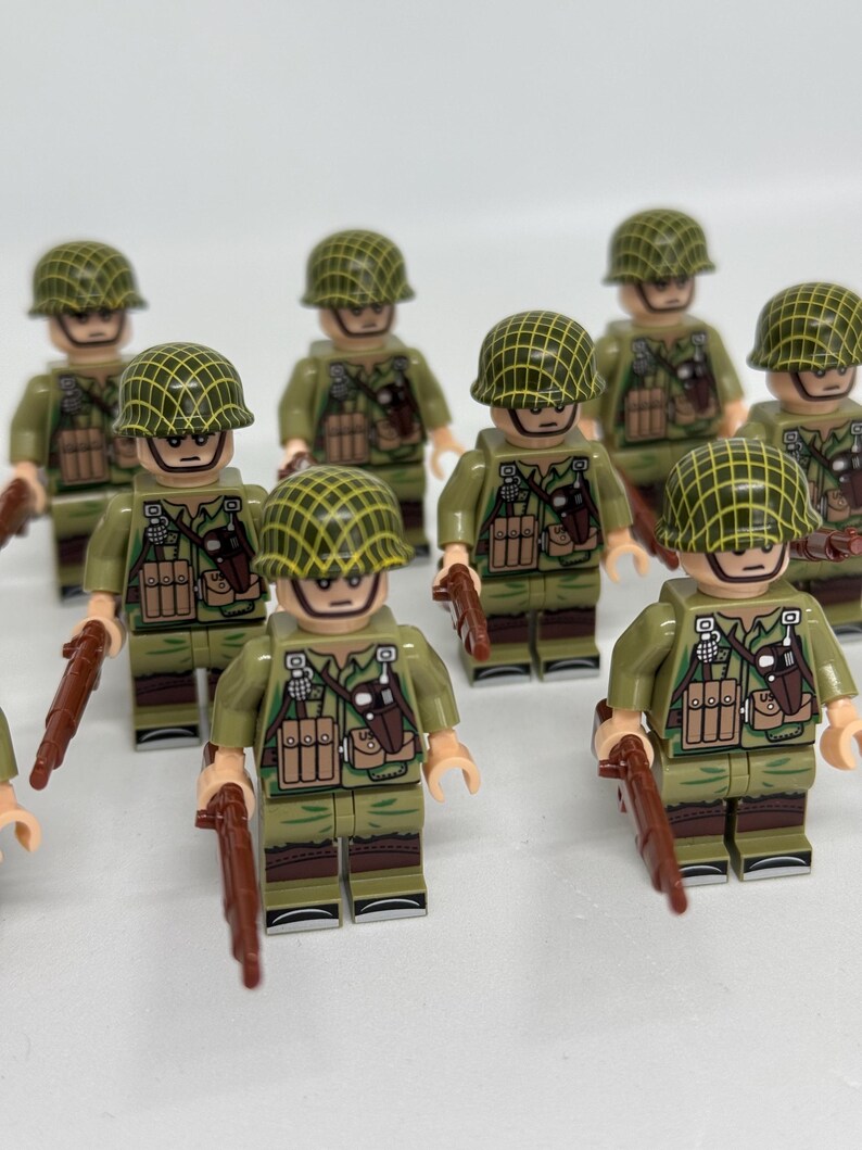WW2 US Soldier Custom Minifigures - Etsy