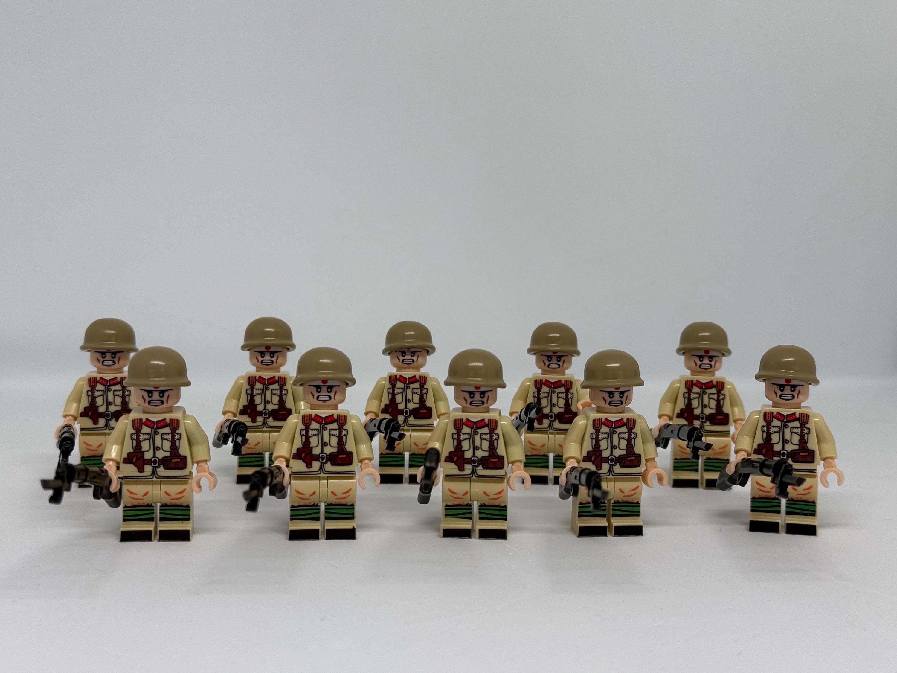 WW2 Japanese Soldiers Custom Minifigures - Etsy