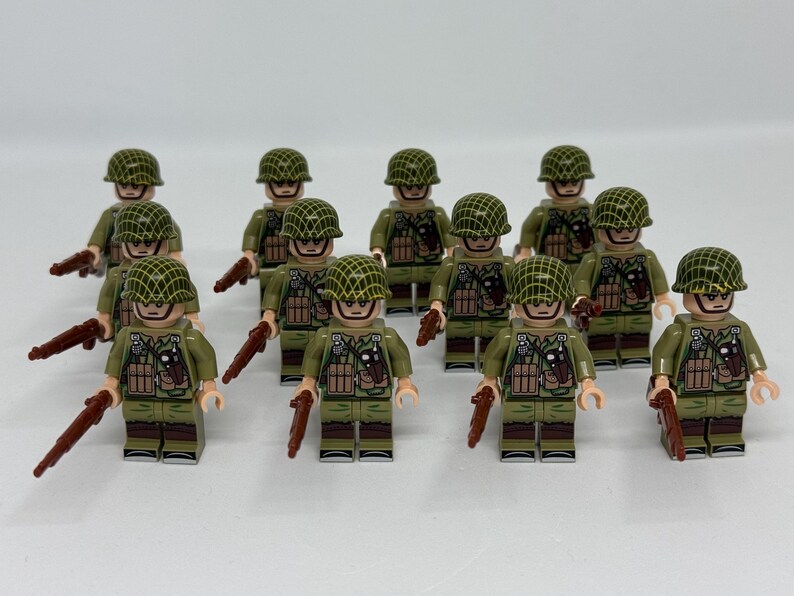 WW2 US Soldier Custom Minifigures - Etsy