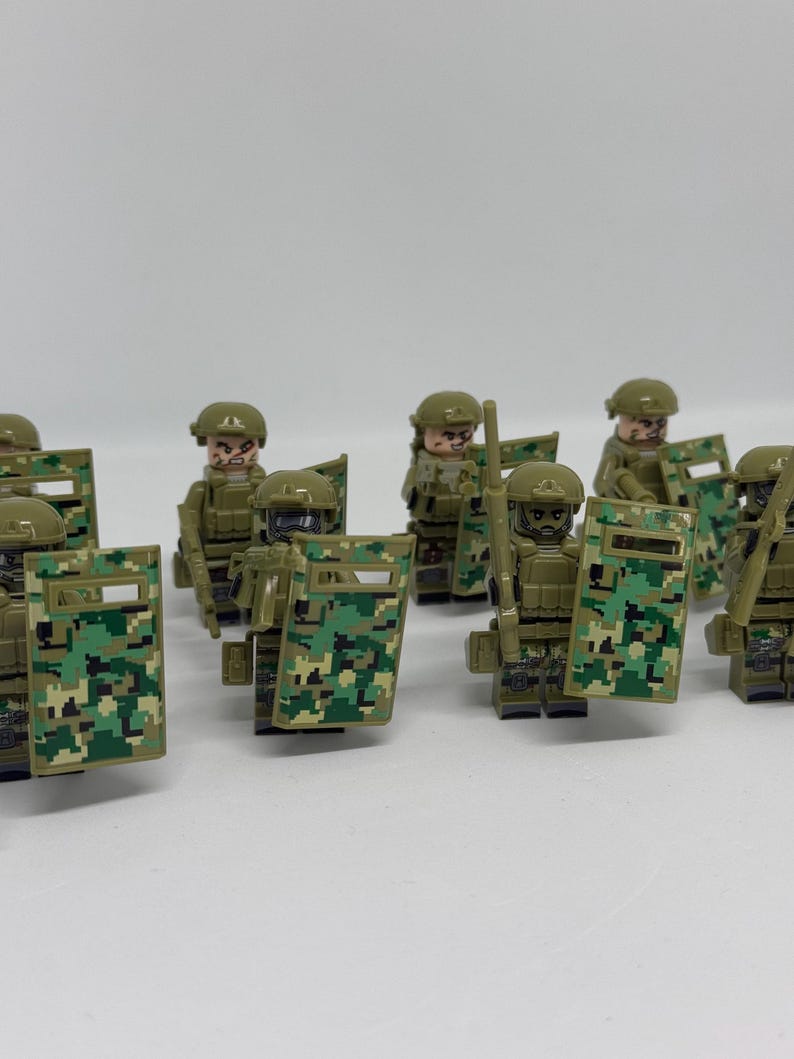 8 Army Camo Special Ops Minifigures - Etsy