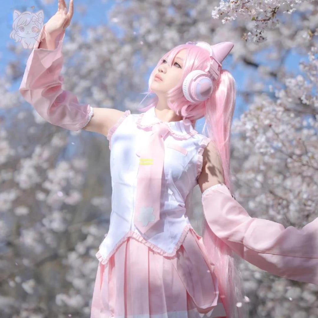 Miku Piku, Cosplay Costume Set, Anime Events, Character Outfit - Etsy