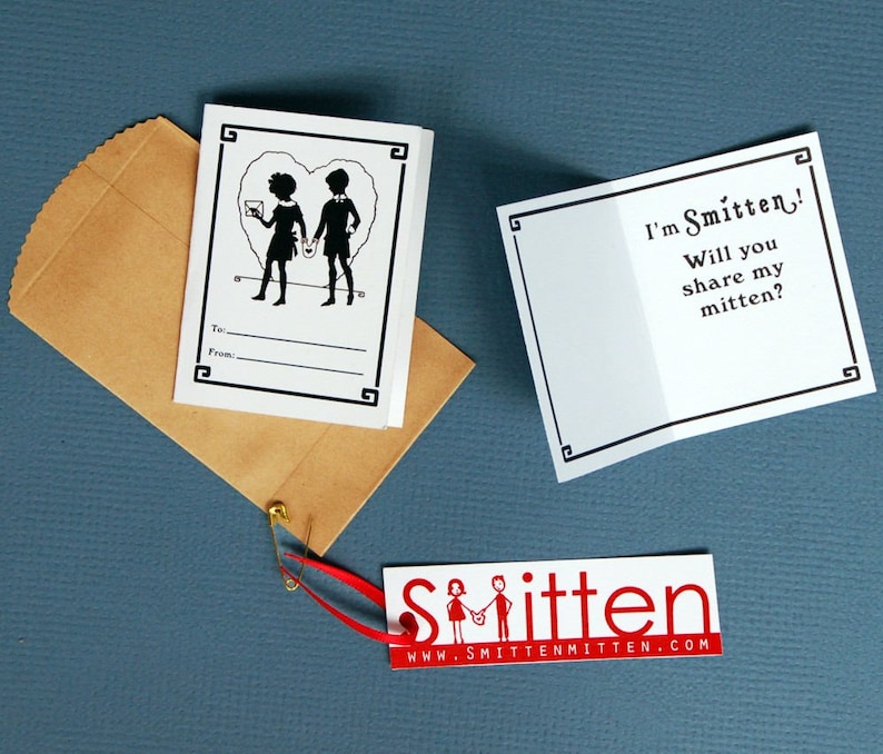 Feeling SMITTEN? Get the Shareable Mitten for Couples, Romantic Gift ...