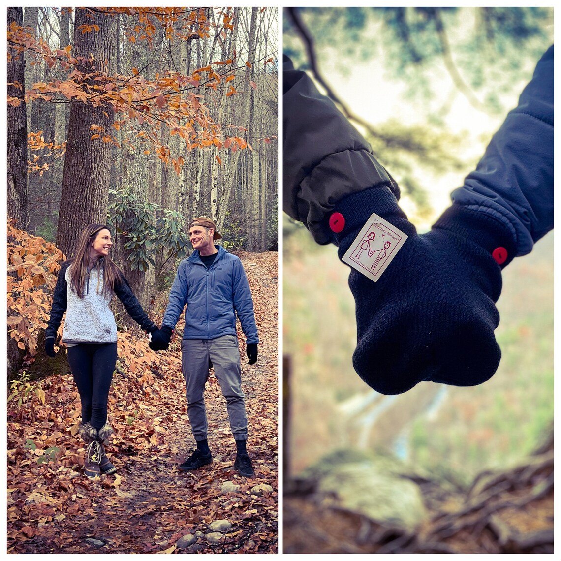 Feeling SMITTEN Get the Shareable Mitten for Couples | Etsy