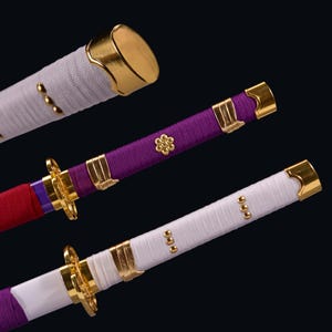 Handmade Enma Sword Real - Hand Forged Full Tang 1095 Steel Japanese ...