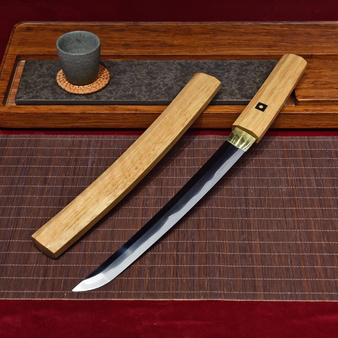 Handmade Japanese Tanto - Hand Forged Full Tang 1095 High Carbon Steel ...