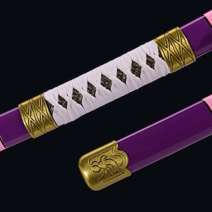 Handmade Anime Katana - Hand Forged Full Tang 1095 High Carbon Steel ...