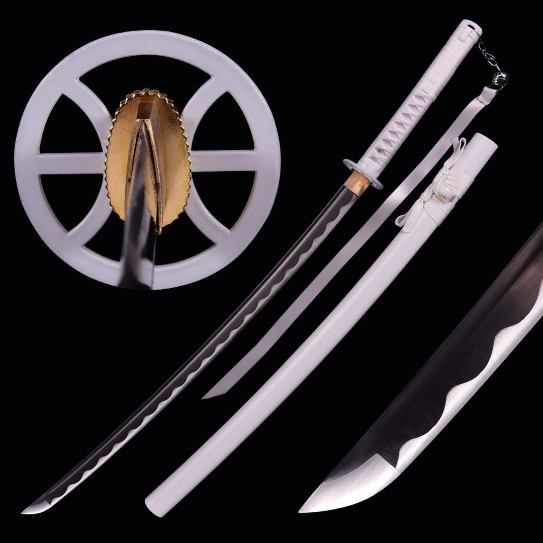 Handmade Anime Sword Real - Hand Forged Full Tang 1060 High-carbon ...