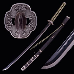 Handmade Sekiro Kusabimaru Sword Real - Hand Forged Full Tang 1095 High ...