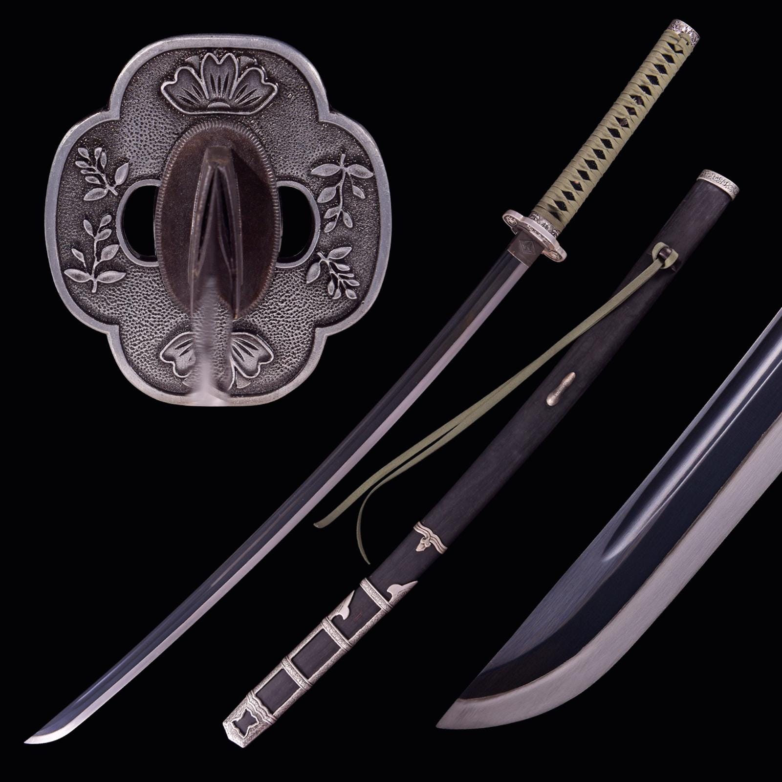 Handmade Sekiro Kusabimaru Sword Real - Hand Forged Full Tang 1095 High ...