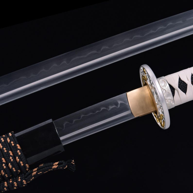 Handmade Dragon Katana Sword - Hand Forged Full Tang 1095 High Carbon ...