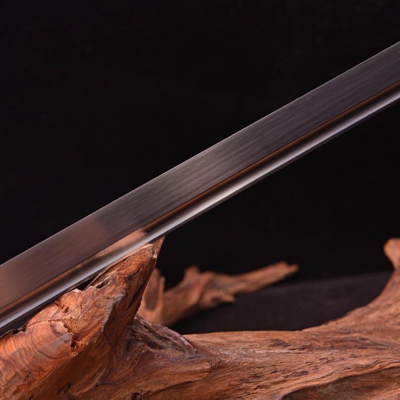 Handmade Ninja Chokuto - Hand Forged Full Tang 1095 High Carbon Steel ...
