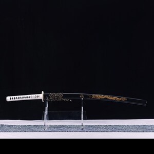 Handmade Dragon Katana Sword - Hand Forged Full Tang 1095 High Carbon ...