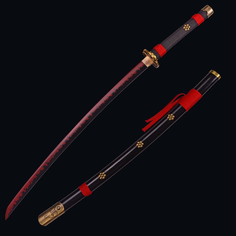 Handmade Enma Katana - Hand Forged Full Tang 1095 Steel Real Japanese ...
