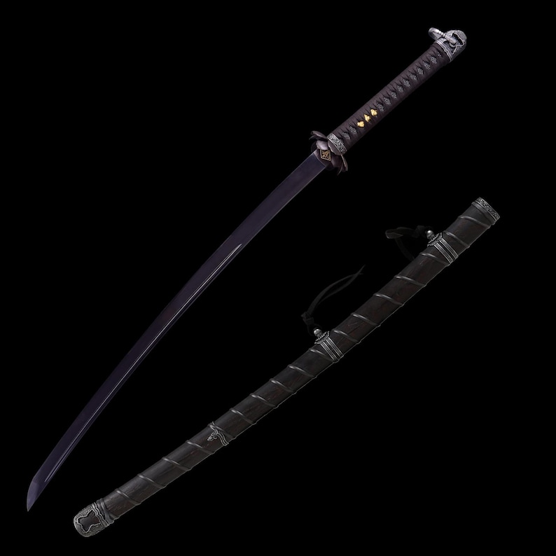 Handmade Sekiro Tachi Sword - Fushigiri Hand Forged Full Tang 1095 High ...