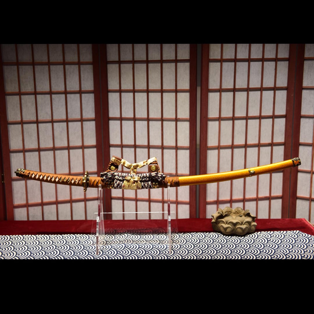 Handmade Masterpiece Japanese Tachi - Hand Forged Full Tang T10 Steel ...
