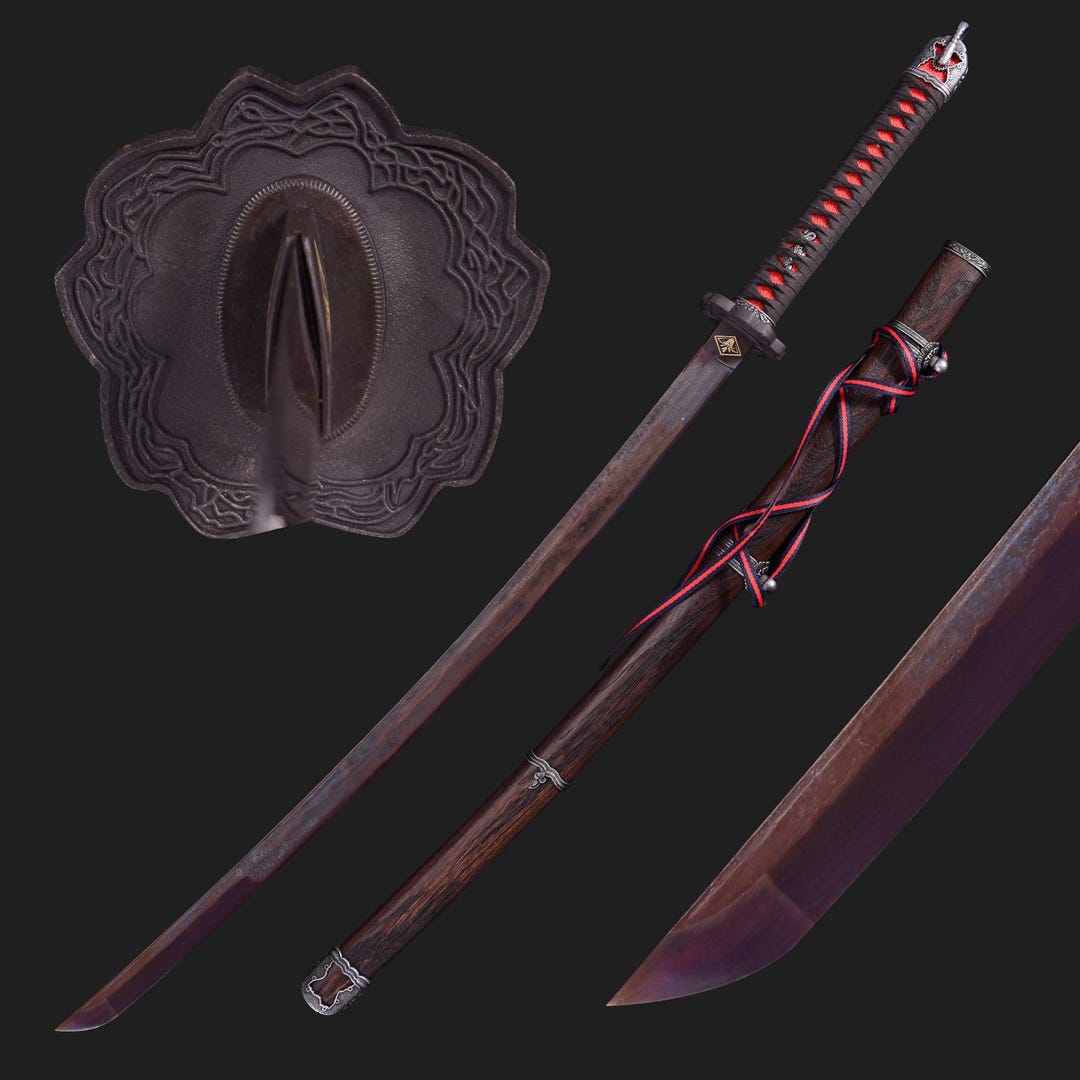 Handmade Sekiro Sword - Mortal Blade Hand Forged Full Tang 1095 High ...