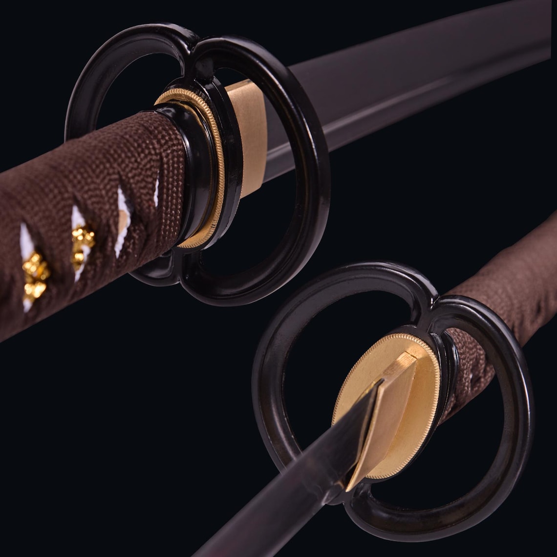 Handmade Japanese Katana - Hand-crafted Full Tang 1060 High-carbon ...