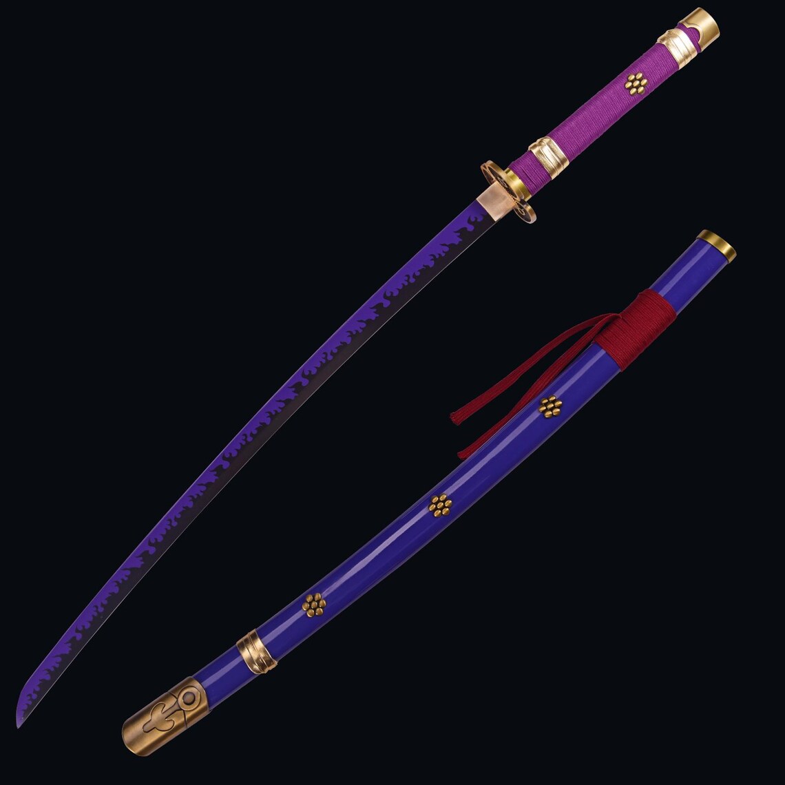 Handmade Enma Katana - Hand Forged Full Tang 1095 Steel Real Japanese ...