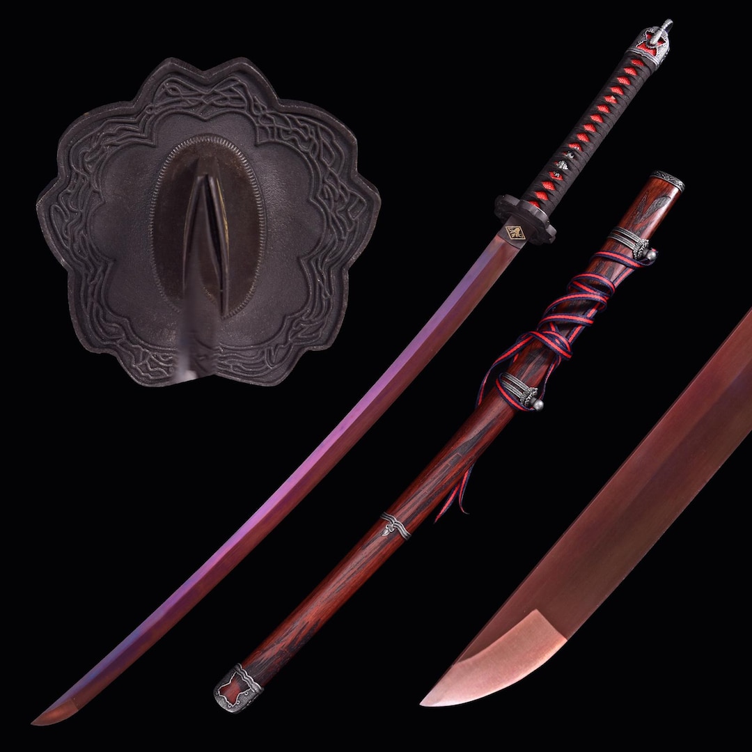 Handmade 1095 High Carbon Steel Tachi Sword: Sekiro Sword Mortal Blade ...