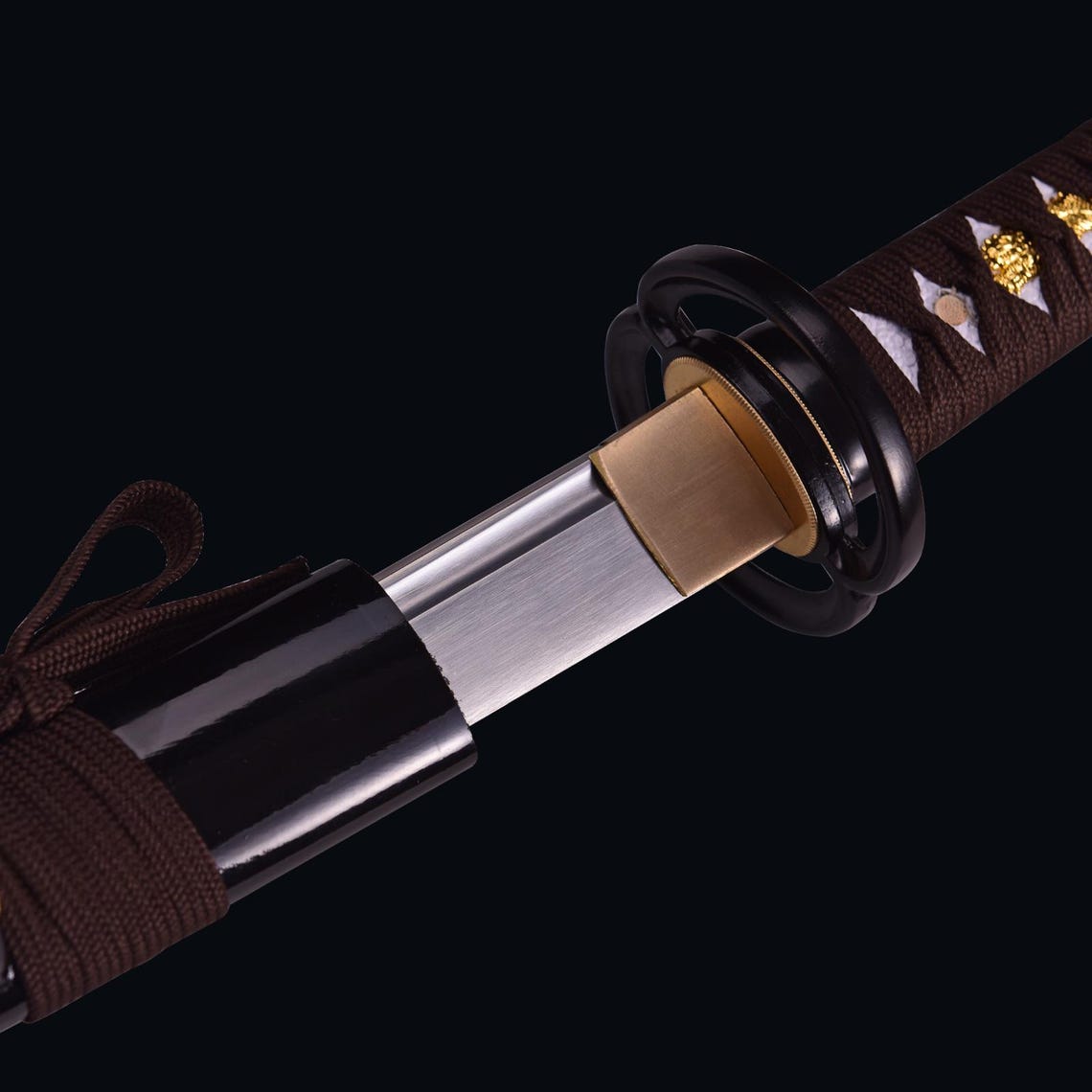 Handmade Japanese Katana - Hand-crafted Full Tang 1060 High-carbon ...