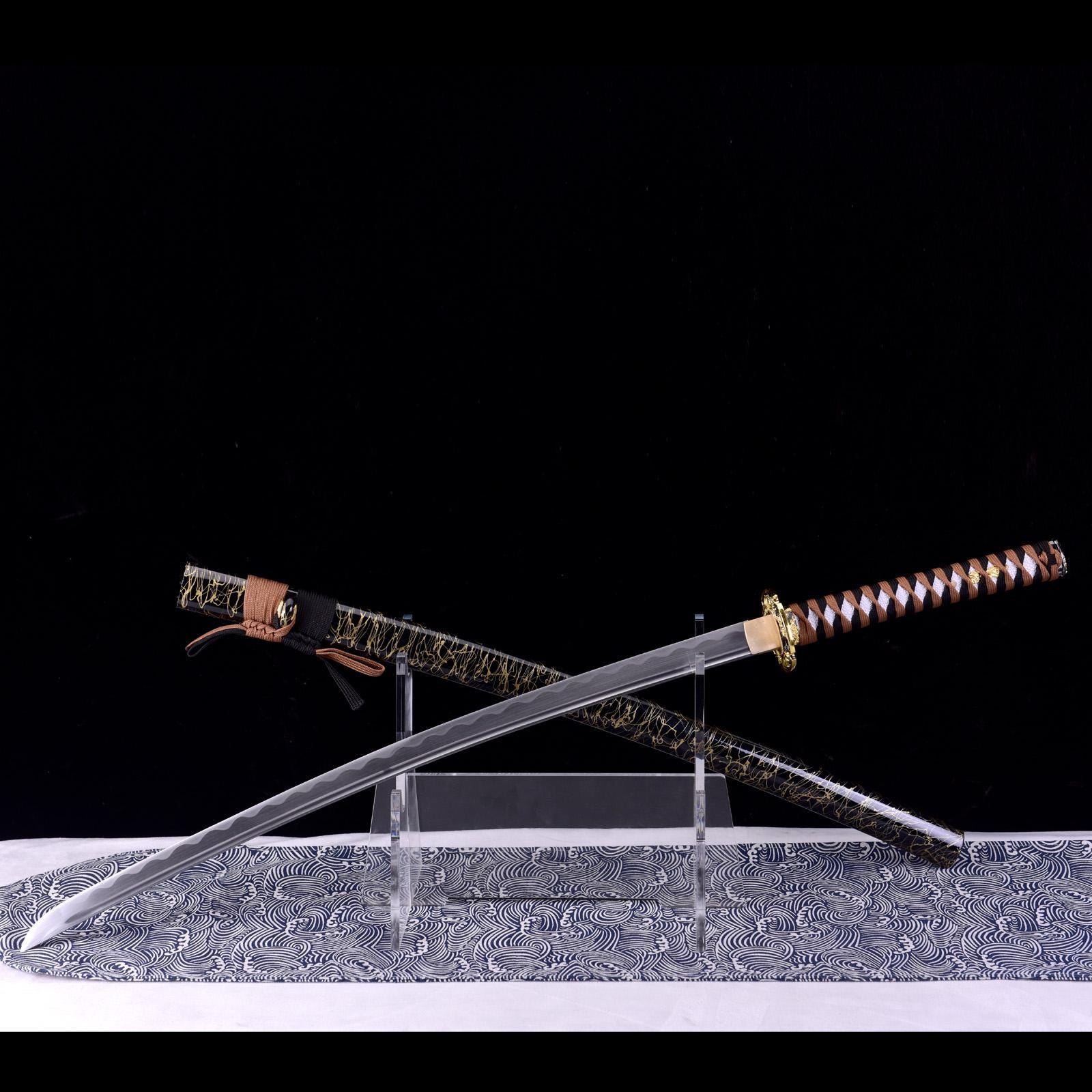 Handmade Dragon Katana - Hand Forged Full Tang 1060 High Carbon Steel ...
