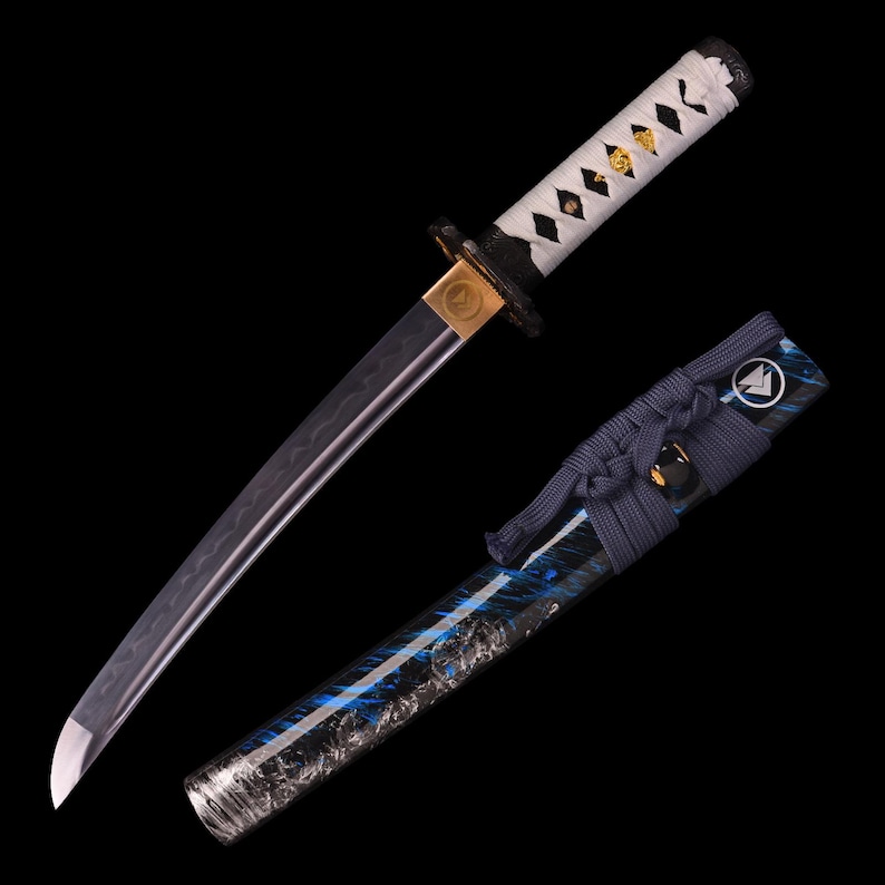 Handmade Ghost of Tsushima Sword Real: Handforged Full Tang 1095 Steel ...