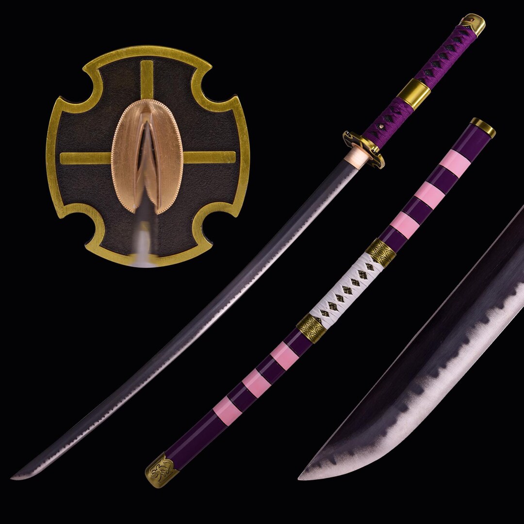Handmade Anime Katana - Hand Forged Full Tang 1095 High Carbon Steel ...