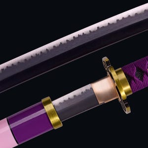 Handmade Anime Katana - Hand Forged Full Tang 1095 High Carbon Steel ...
