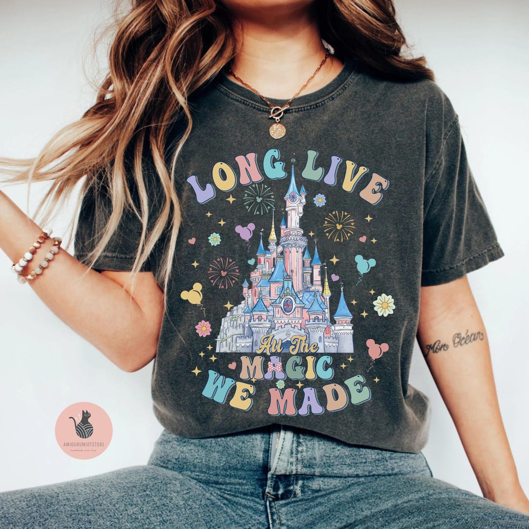 Vintage Long Live All the Magic We Made Png, Disnyyy Castle Png, Castle ...