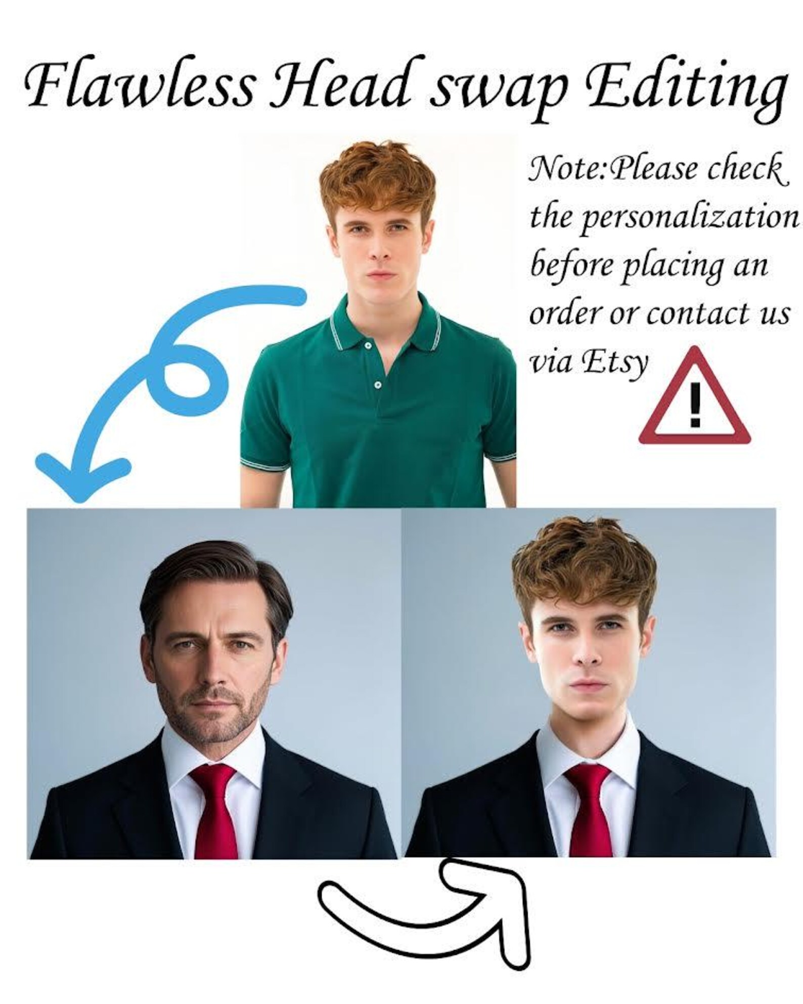 Flawless Head Swap Editing, Professional Face Swap & Head Change ...