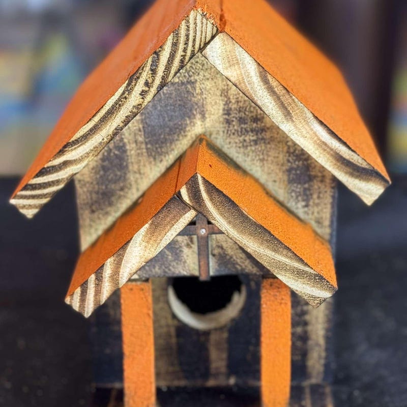 Church Bird House - Etsy