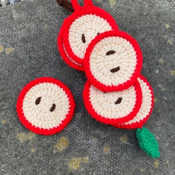 Apple Coasters - Etsy