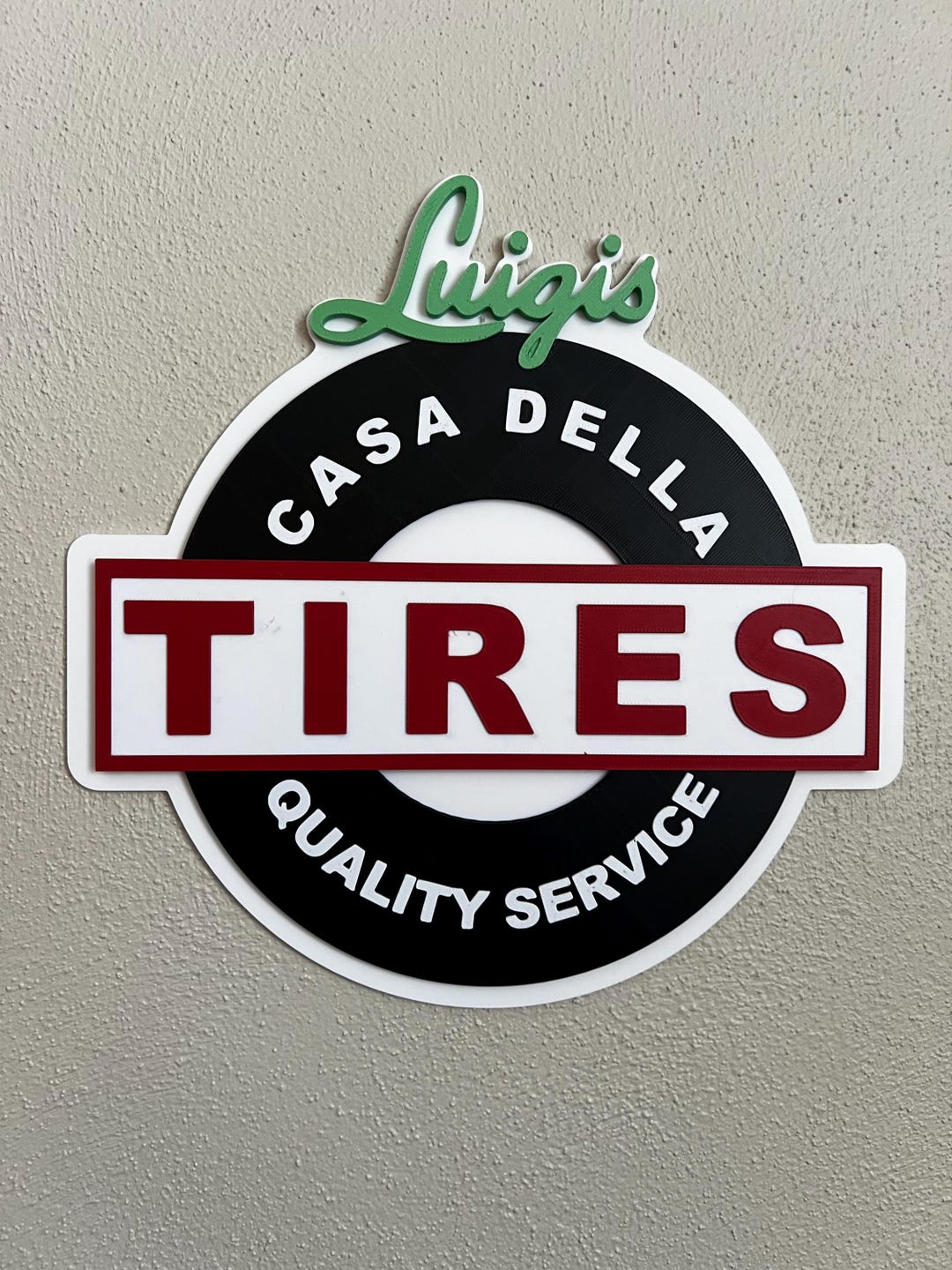 3d-printed Cars-inspired Tire Shop Sign – Made for Wall Display - Etsy