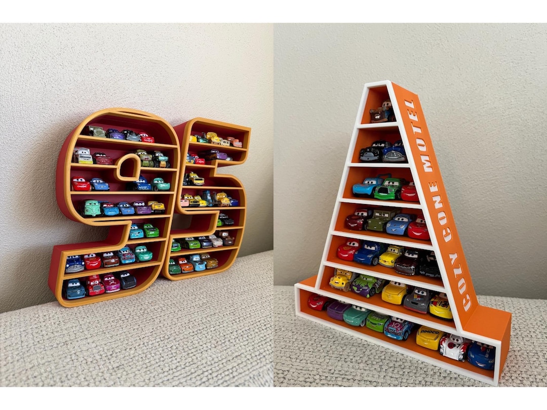 Storage for Mini Disney Cars | Disney Cars Car Storage | Mini Cozy Cone ...