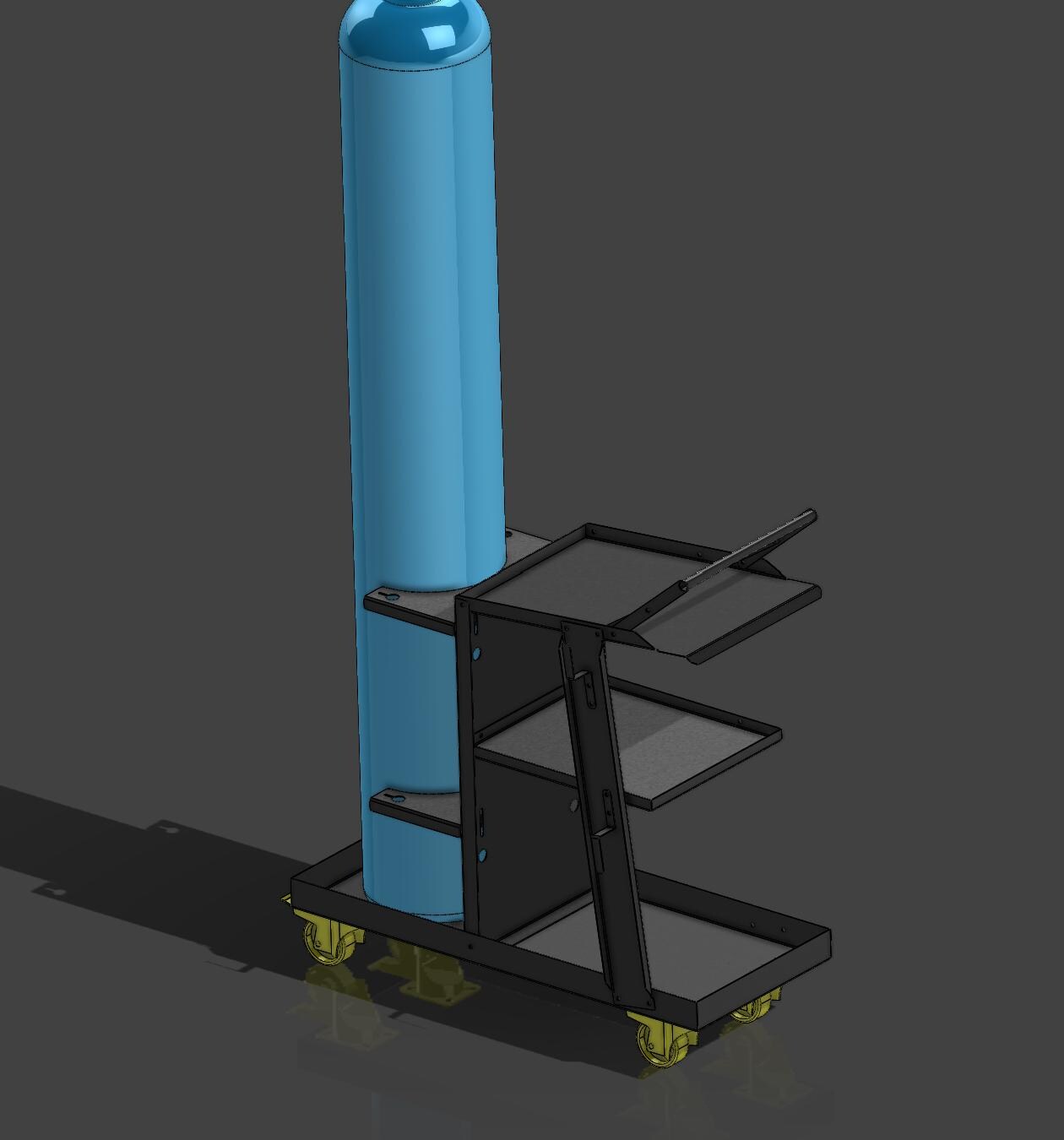 Modular Welding Cart Design | Easy Assembly DXF & STEP Files | Portable ...