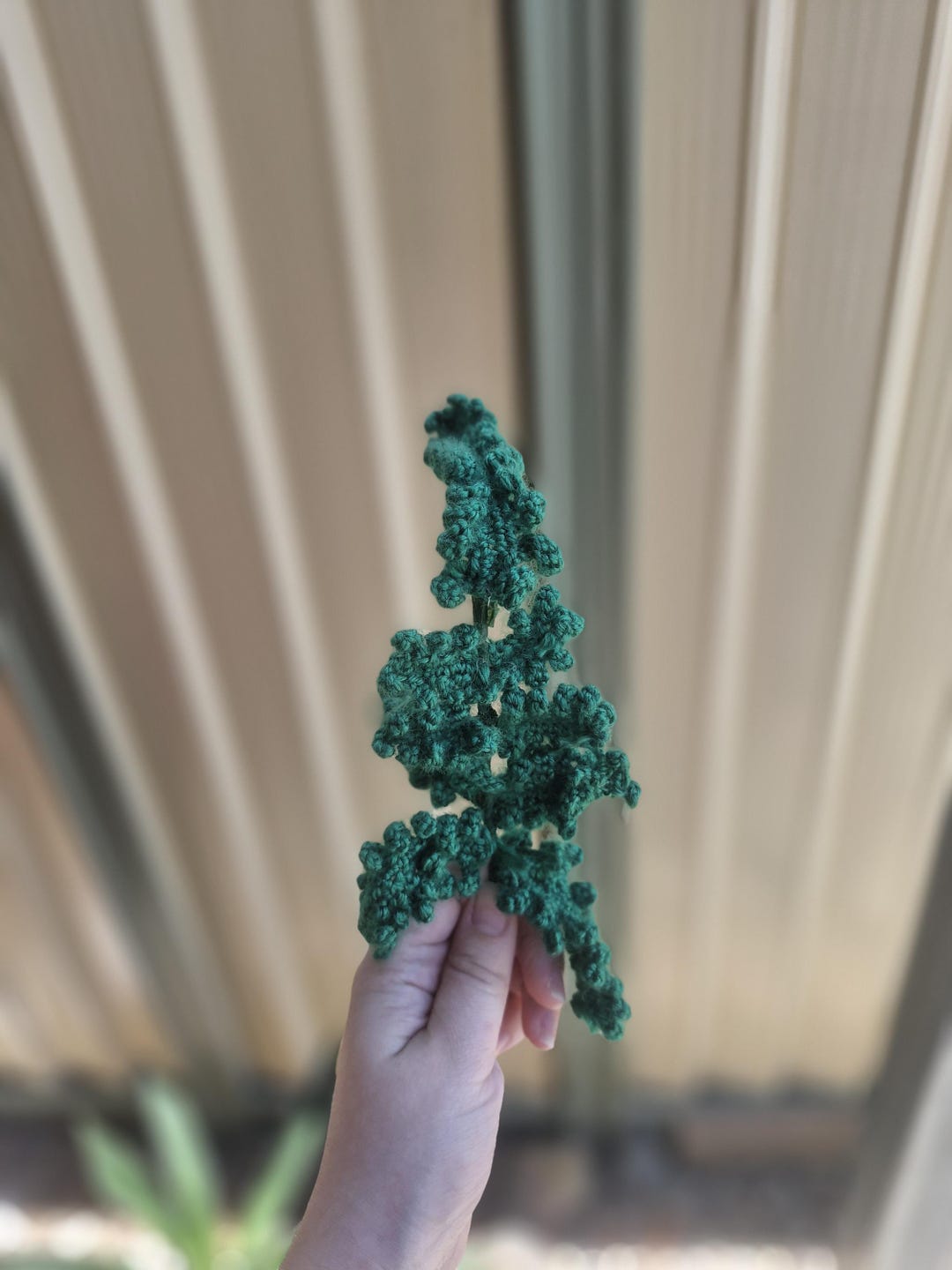 Crochet Fern Leaf | Handmade | Bouquet | Flower | Anniversary ...