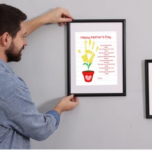 Mother's Day Printable | Kids Handprint Keepsake | Parent Resources ...
