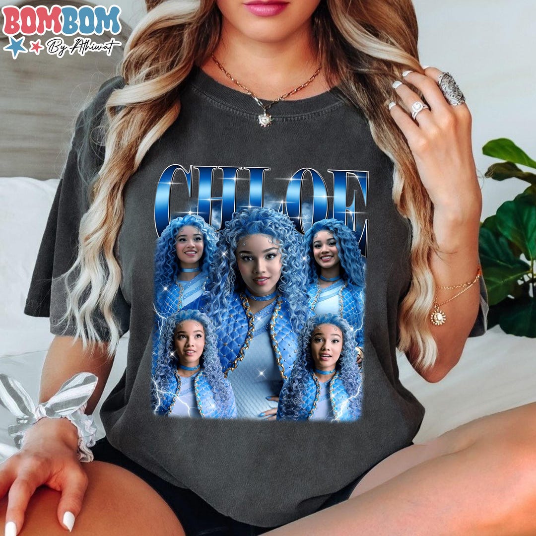 Descendants Chloe Homage Shirt, Chloe the Rise of Red 90s Bootleg Tee ...
