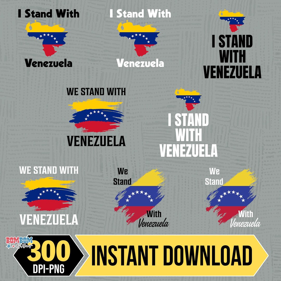 Venezuela Libre PNG | Venezuelan Freedom Design | Patriotic Venezuela ...