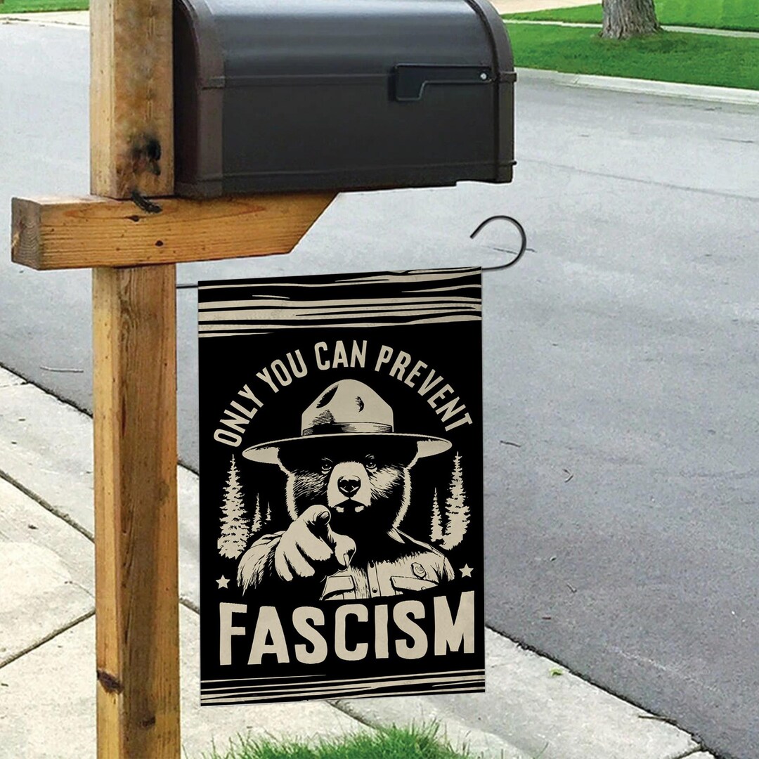 Protect National Parks Only You Can Prevent Fascism Flag, Resist ...