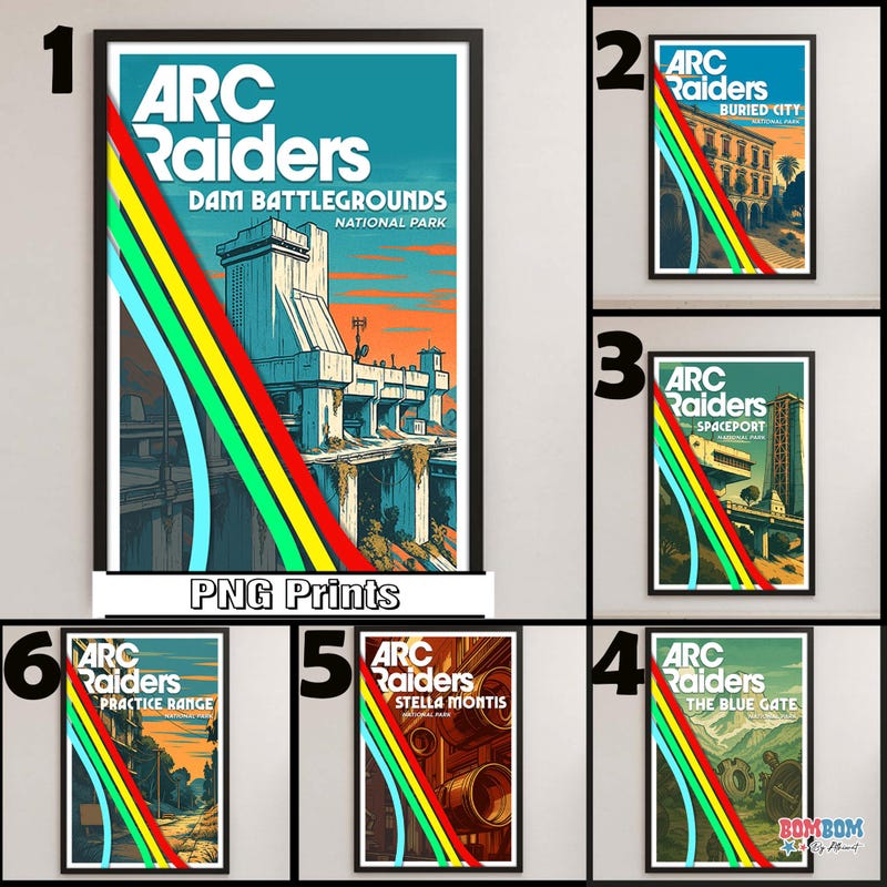 Arc Raiders Poster - Etsy