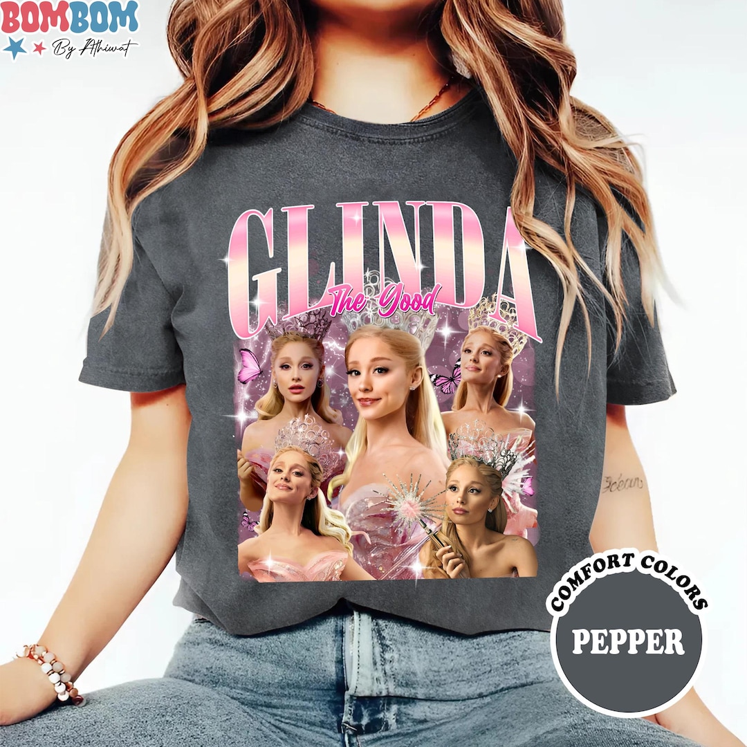 Glinda the Good 90s Bootleg Style T-shirt, Wicked the Musical Shirt ...
